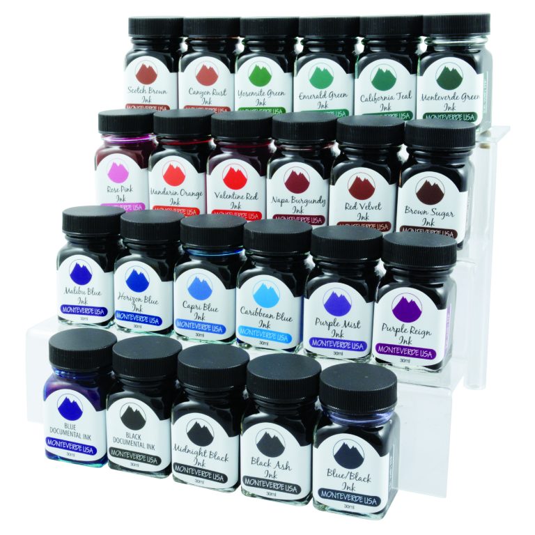 New Monteverde Ink & Gemstone Ink Colors