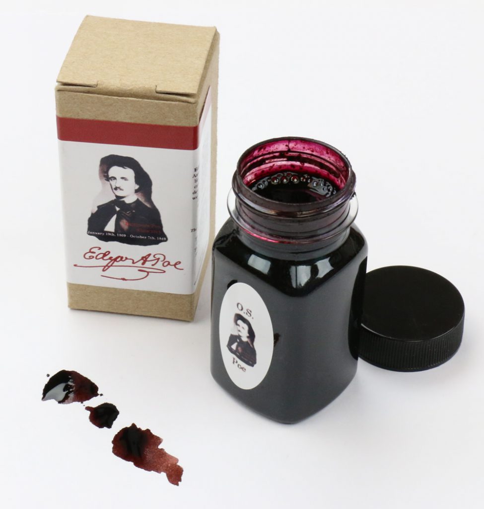 Organics Studio Edgar Allen Poe Raven Red Ink Review & Giveaway! - Pen ...