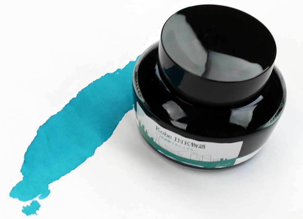 Nagasawa Kobe Marchais Blue Ink Review & Giveaway - Pen Chalet