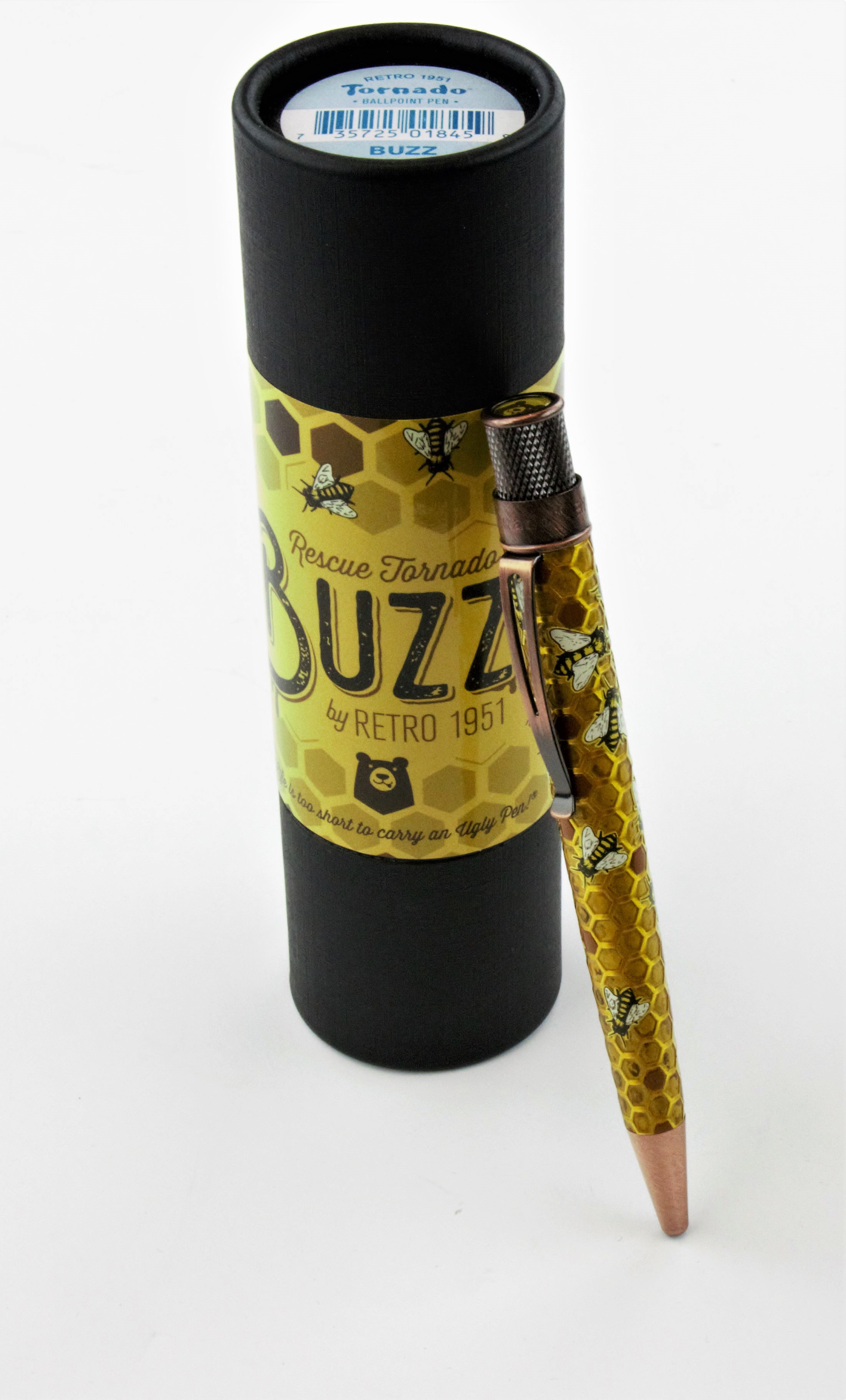 Retro 51 Buzz Rescue Ballpoint Pen Review and Giveaway! - Pen Chalet