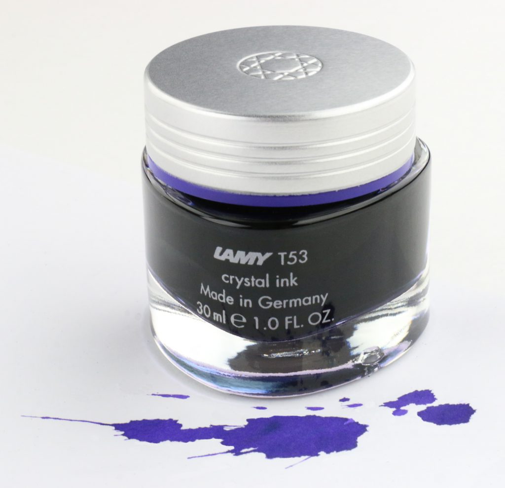 Lamy Crystal Azurite Ink Review & Giveaway - Pen Chalet