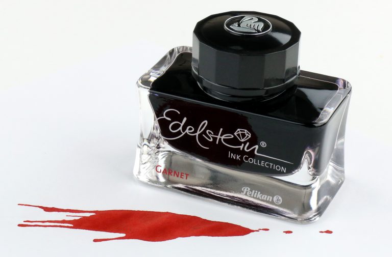 Ink Review of Pelikan Edelstein Garnet Ink: (Reintroducing the 2014 Ink ...