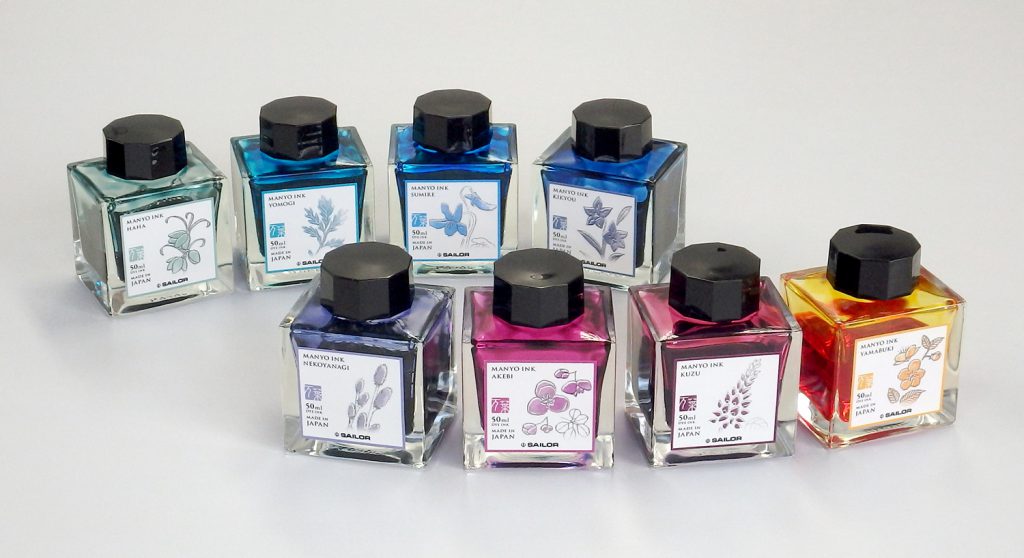 Introducing: Sailor Manyo Ink Series - Pen Chalet