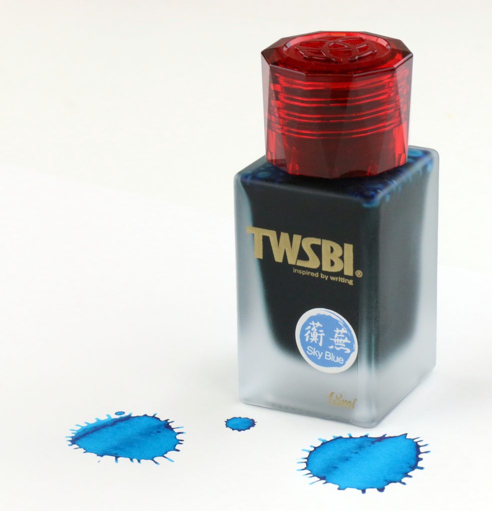 TWSBI Sky Blue Ink Review & Giveaway - Pen Chalet