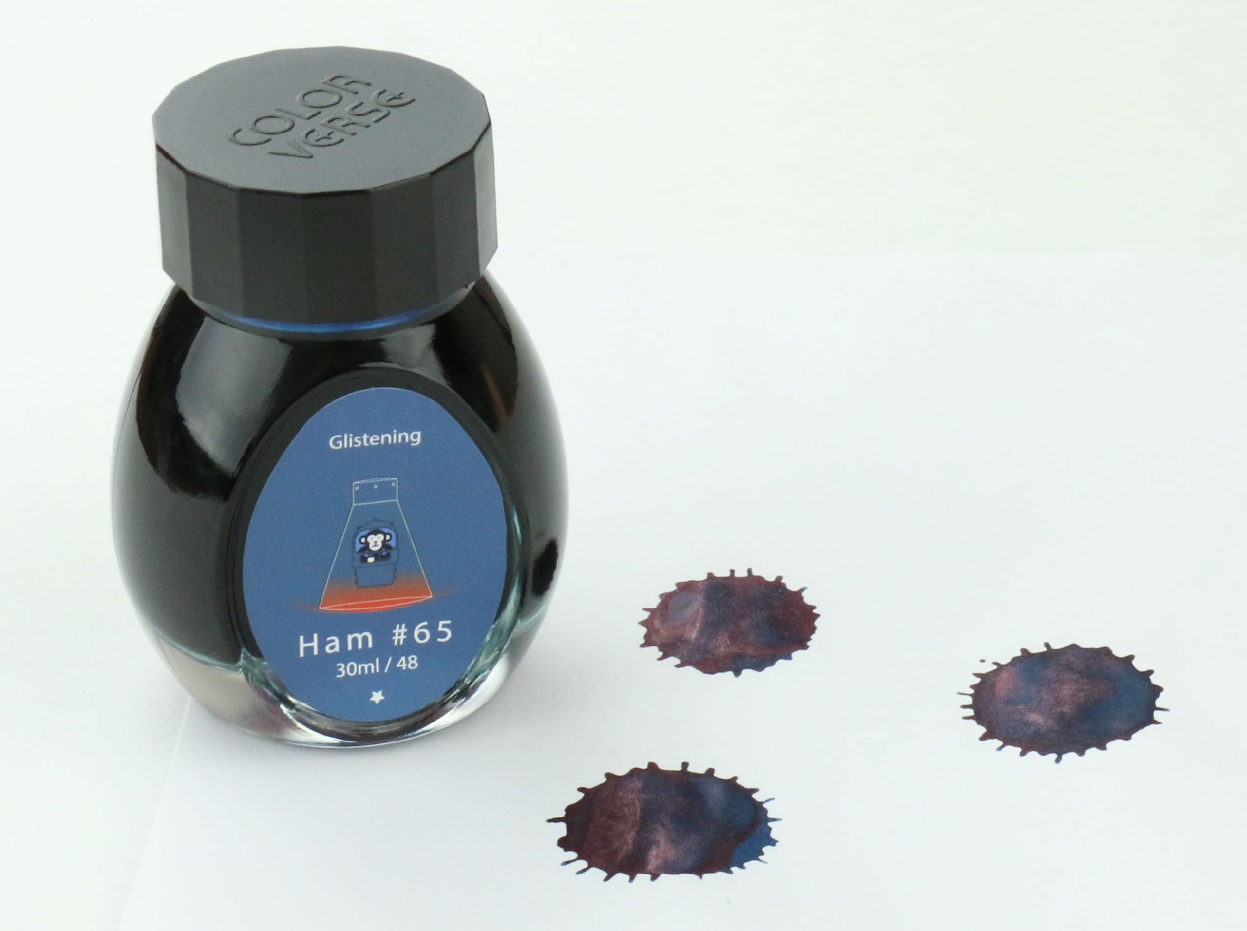 Colorverse Ham Glistening Ink Review & Giveaway - Pen Chalet