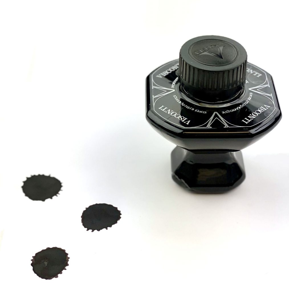 Visconti Black Fountain Pen Ink Review & Giveaway - Pen Chalet
