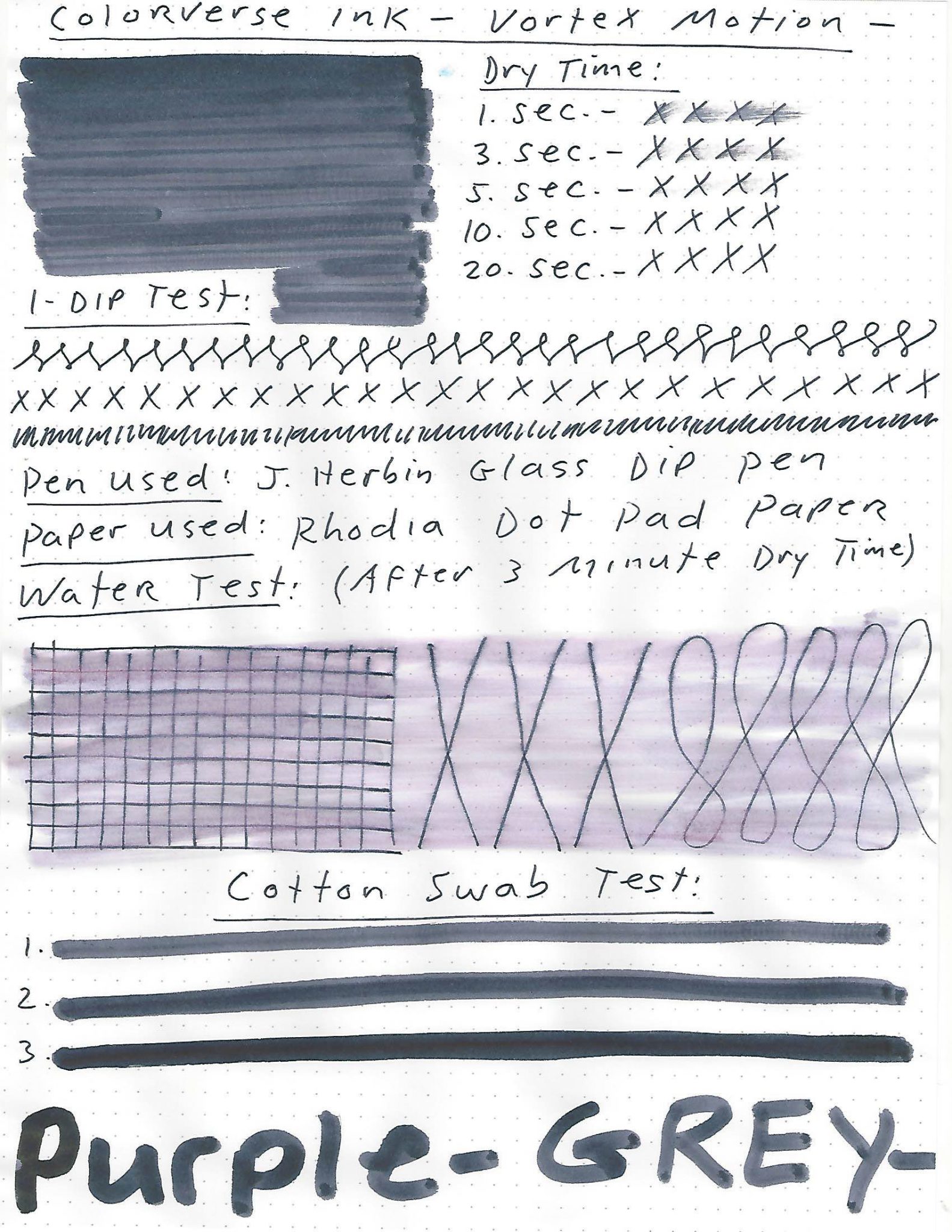 Colorverse Vortex Motion Ink Review & Giveaway: Astrophysics Ink Series ...