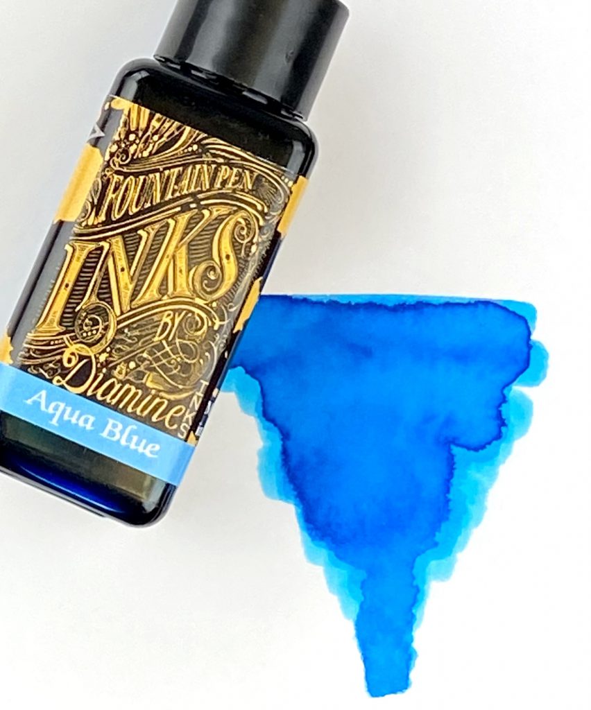 Diamine Aqua Blue Ink Feature & Giveaway - Pen Chalet