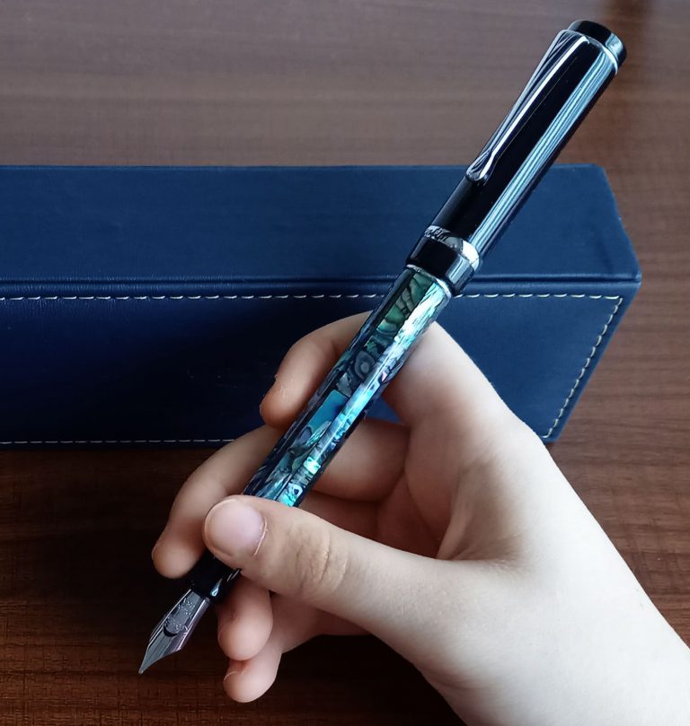 Conklin Duragraph Abalone Nights Fountain Pen Review - Pen Chalet