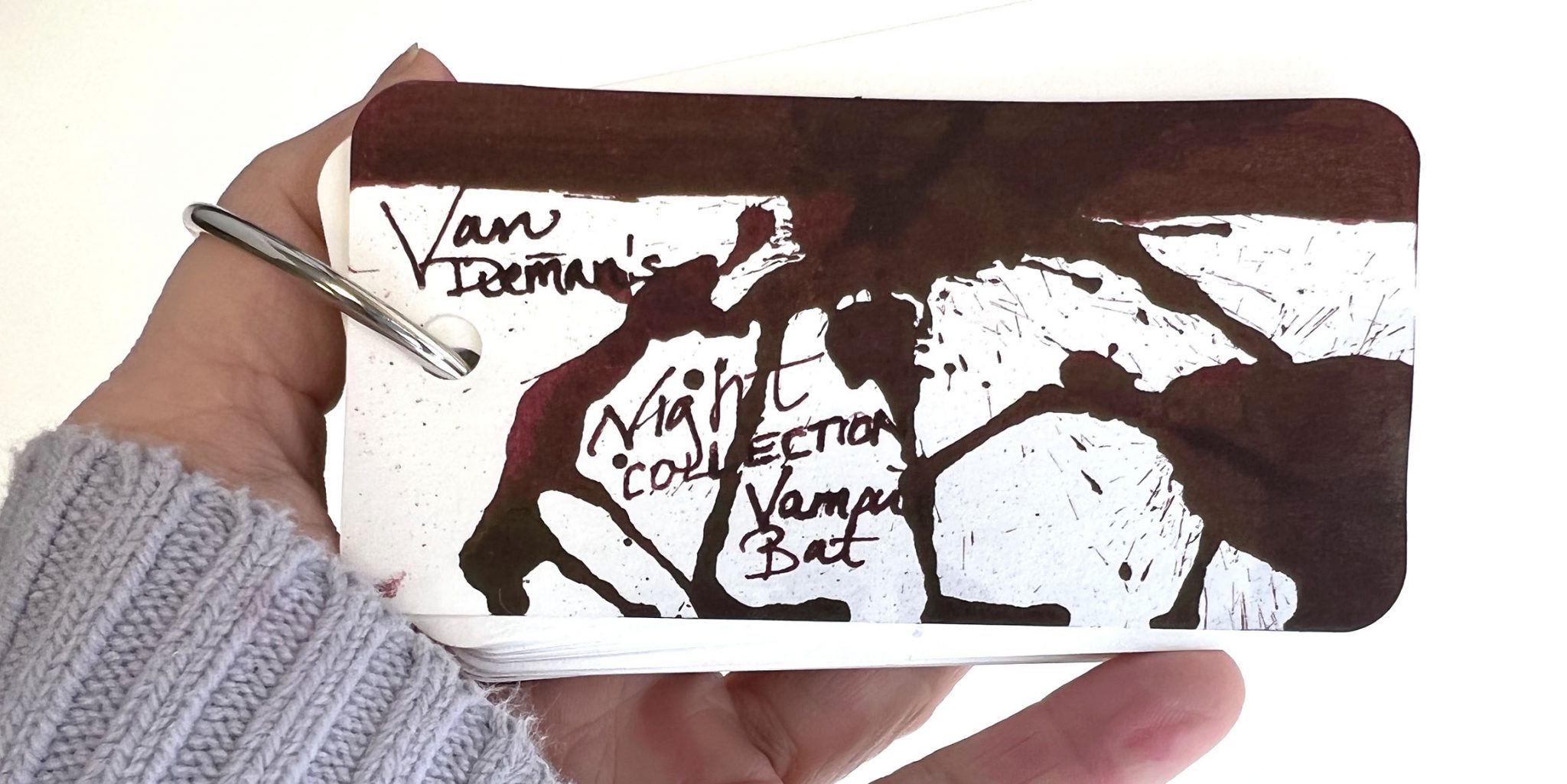 Van Dieman's Night Vampire Bat Ink Review - Pen Chalet