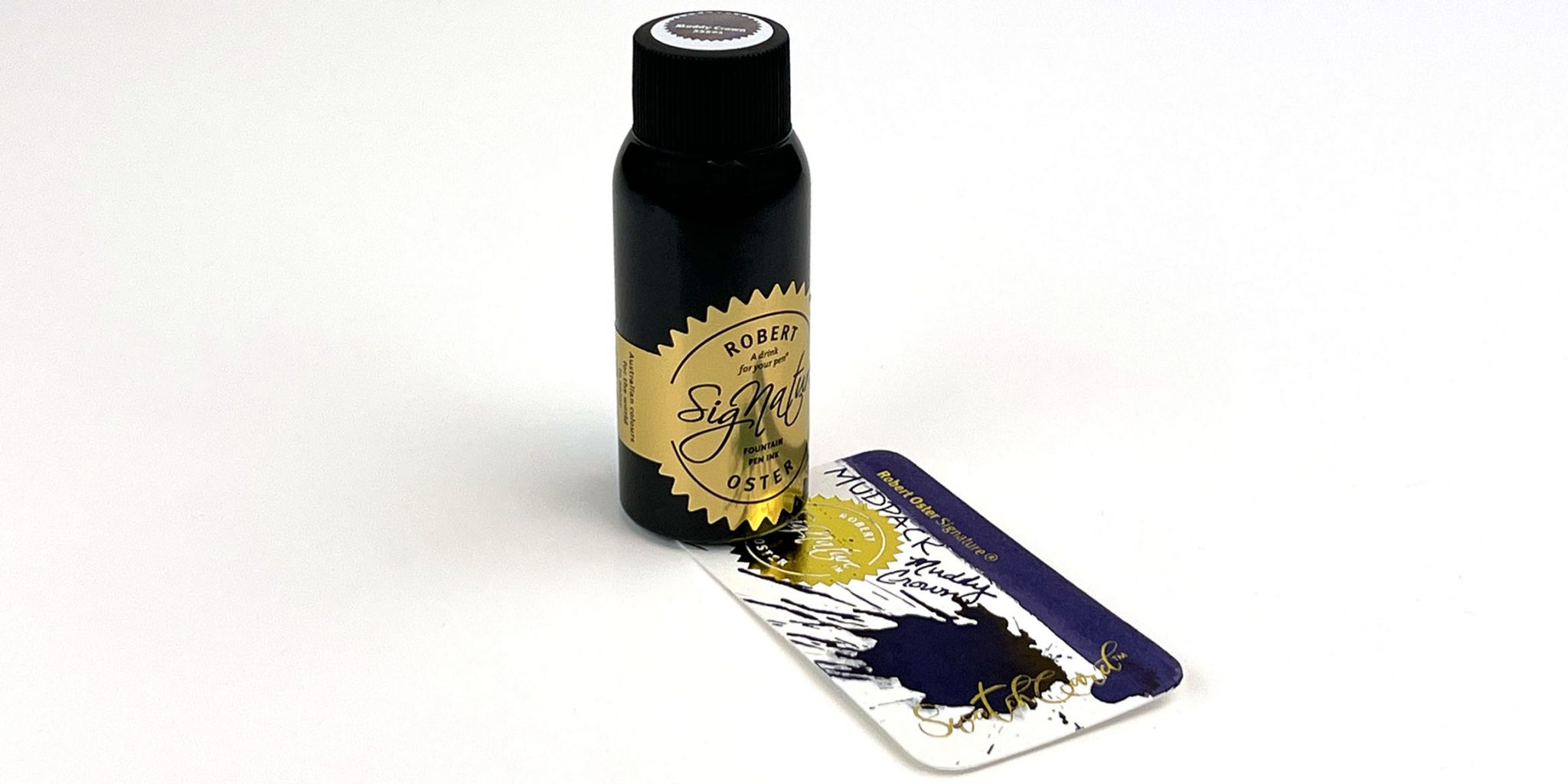 Robert Oster MudPack Muddy Crown Ink Review & Giveaway - Pen Chalet