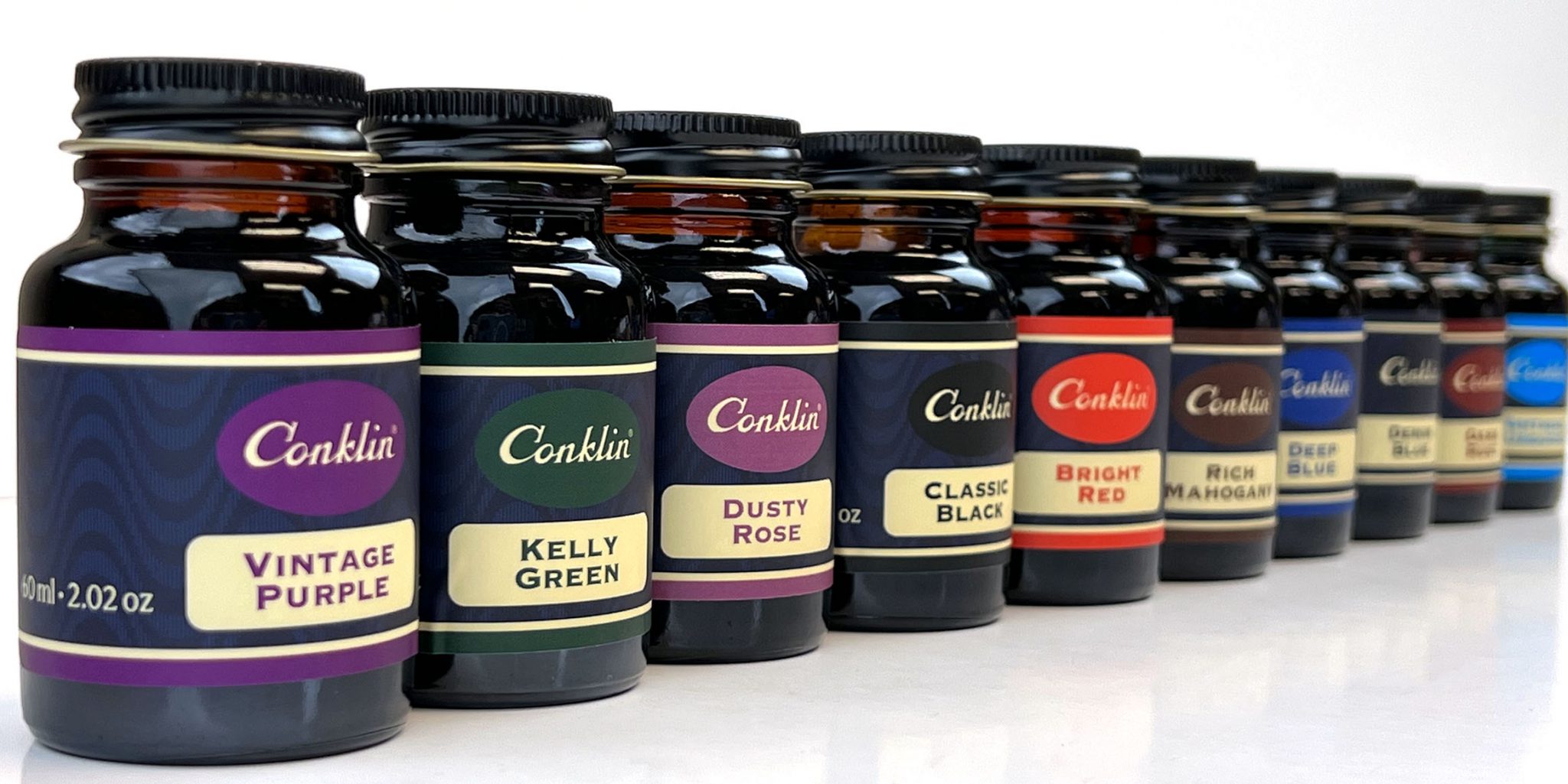 Conklin Vintage Antique Turquoise Ink Review & Giveaway - Pen Chalet