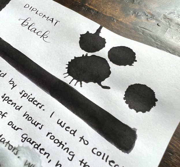 Diplomat Black Ink Review & Giveaway - Pen Chalet