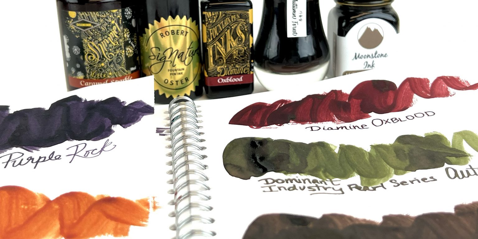 Top 5 Fall Fountain Pen Inks 2022: Which Fountain Pen Inks Do You Love ...