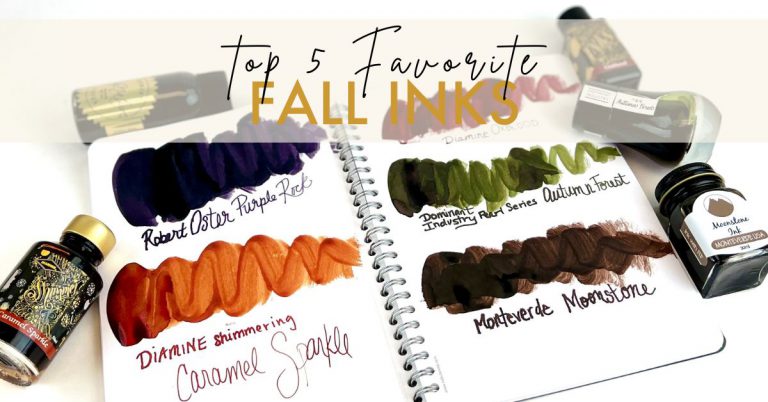 Top 5 Fall Fountain Pen Inks 2022: Which Fountain Pen Inks Do You Love ...