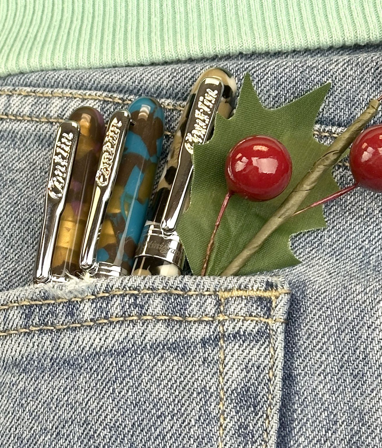 conklin mini duragraph ballpoint pens_christmas best pocket pens for ...