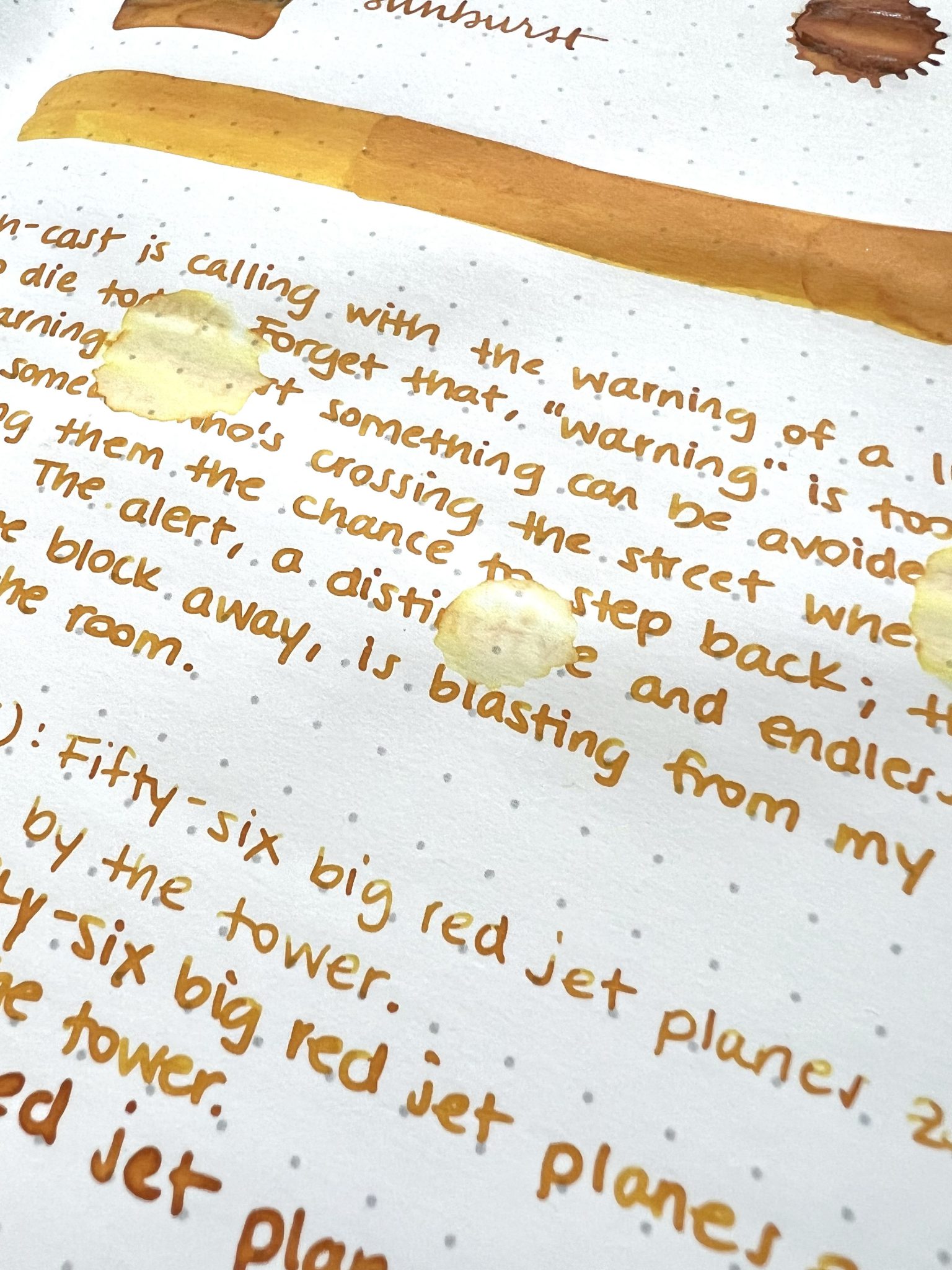 Krishna Sunburst Ink Review & Giveaway - Pen Chalet