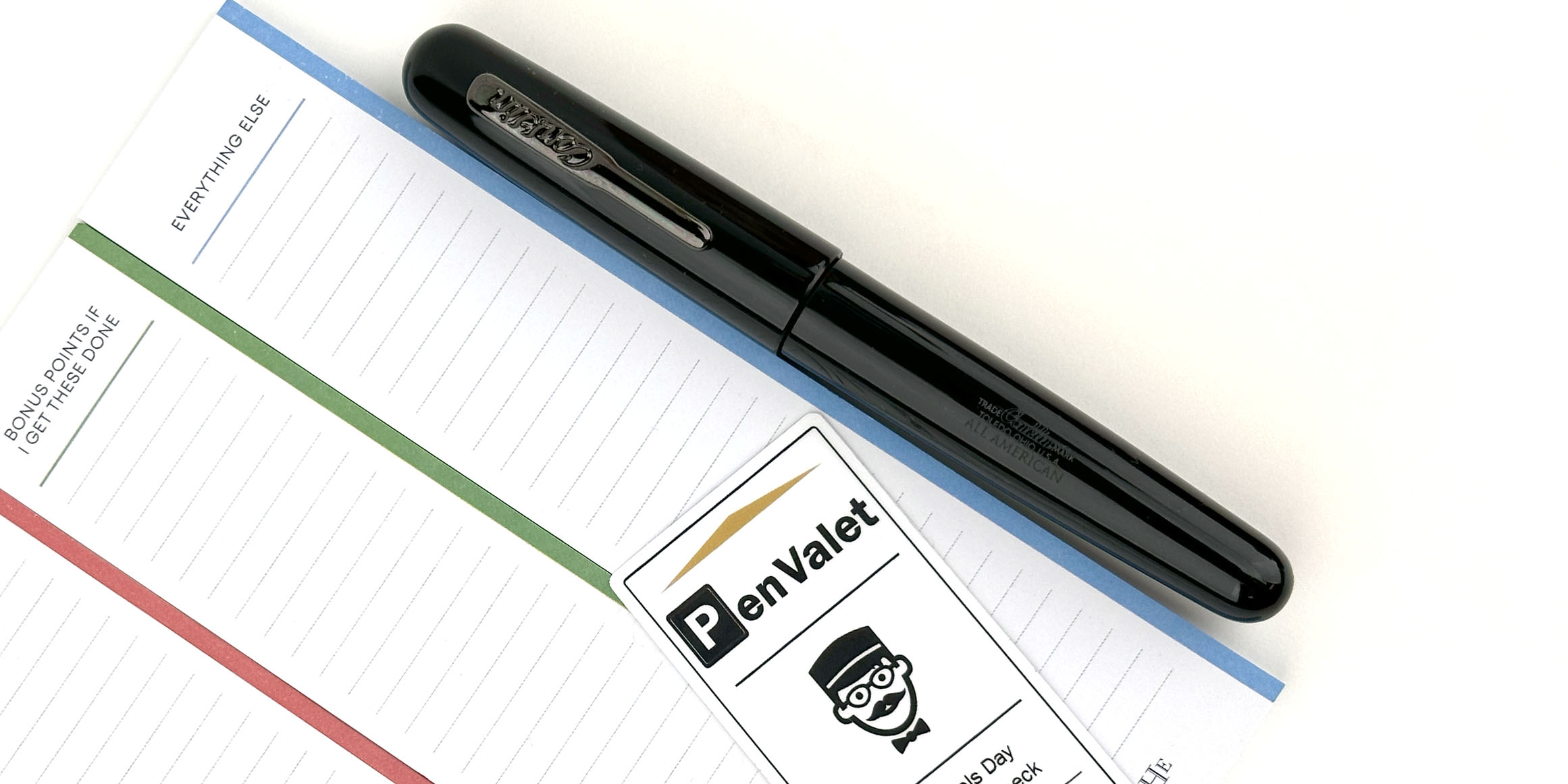 april fools day 2023_conklin_all_american_raven_black_pen_valet - Pen ...