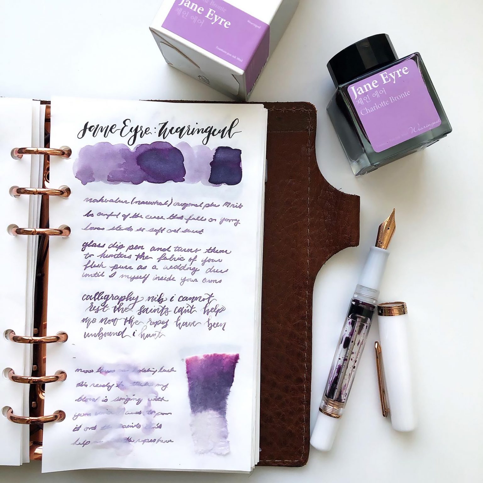 Best Purple Ink: Battle of the Purples (March 2023 Edition) - Pen Chalet