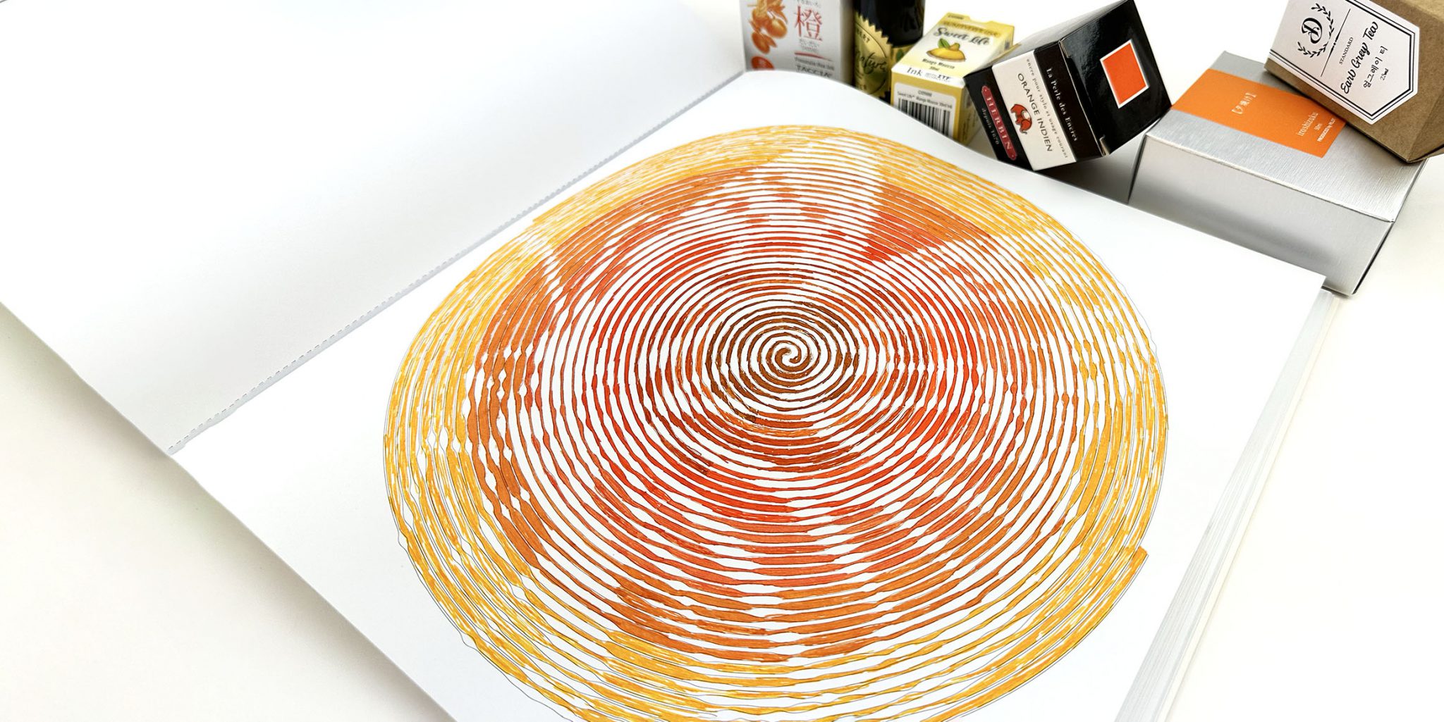 Orange Fountain Pen Inks: 6 Favorites Compared | Pen Chalet