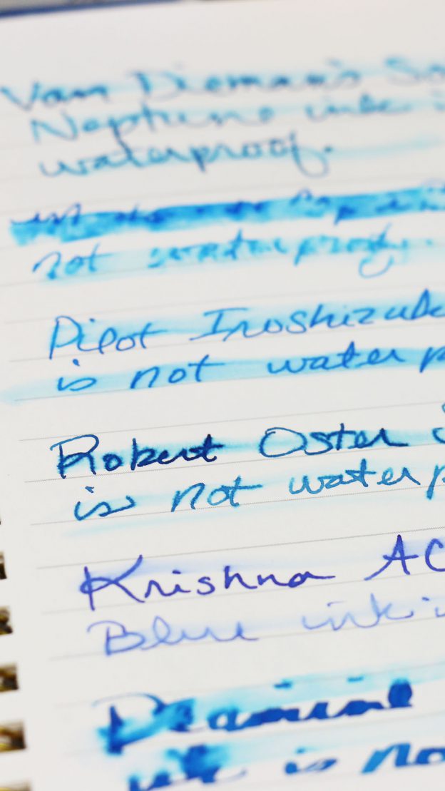 Best Everyday Blue Inks: Monthly Ink Comparison - Pen Chalet