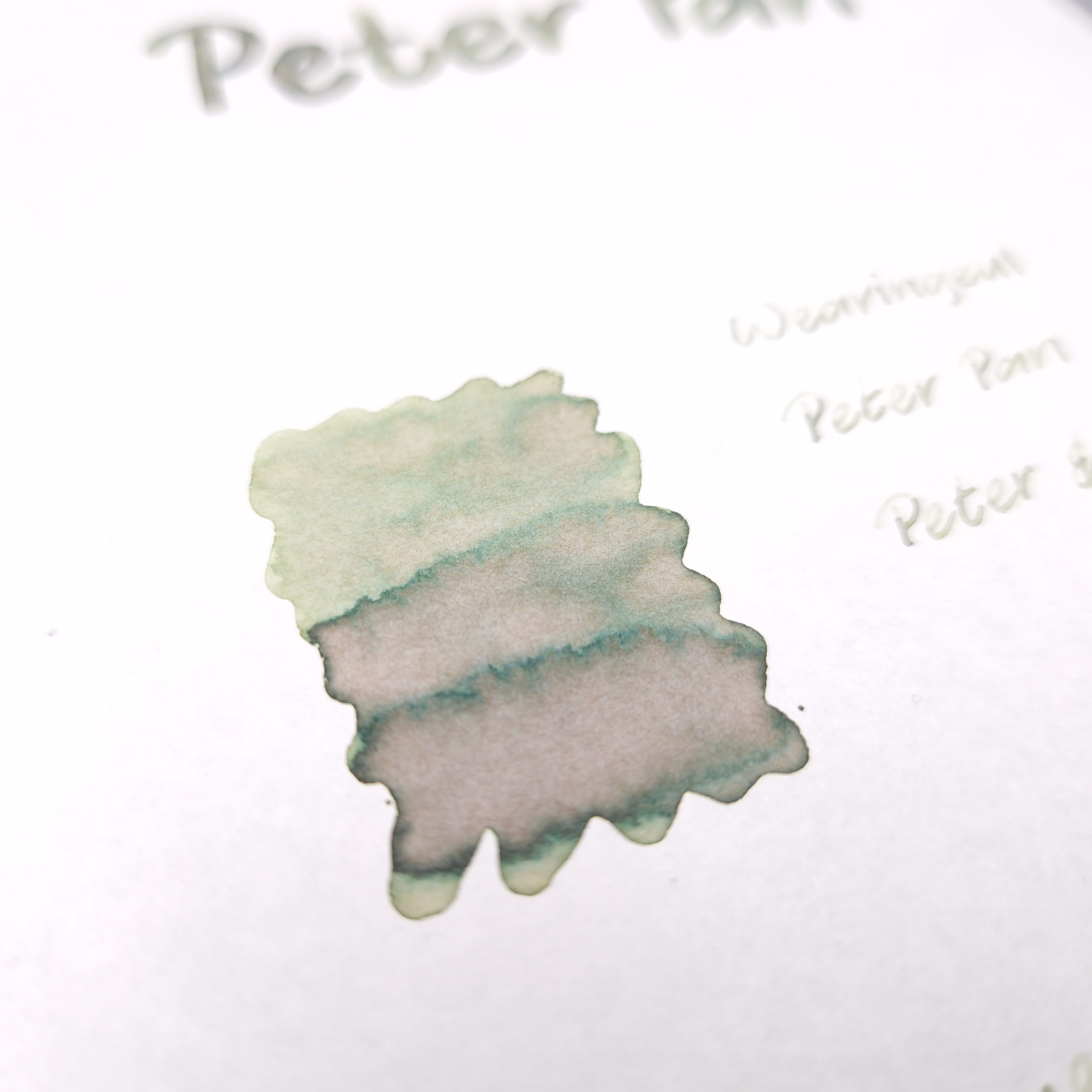 Wearingeul Peter Pan Ink Review: Swatches and Writing Samples - Pen Chalet