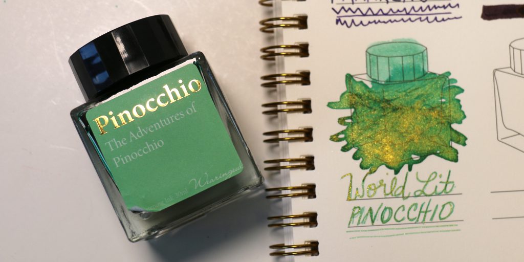 Wearingeul Pinocchio Ink Review: New Glistening Ink - Pen Chalet