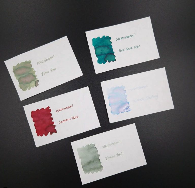 Wearingeul Peter Pan Ink Review: Swatches and Writing Samples - Pen Chalet