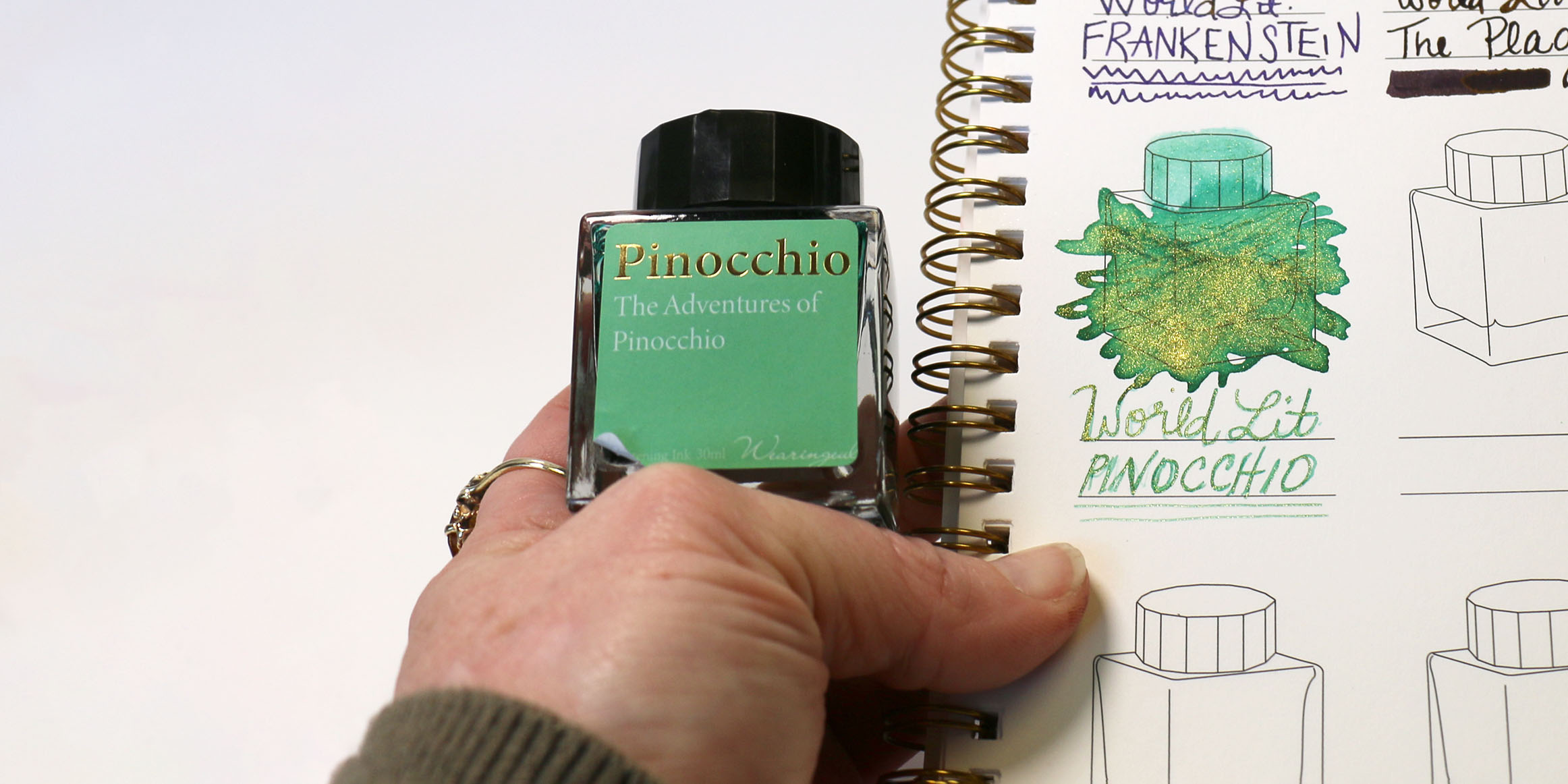 Wearingeul Pinocchio Ink Review: New Glistening Ink - Pen Chalet