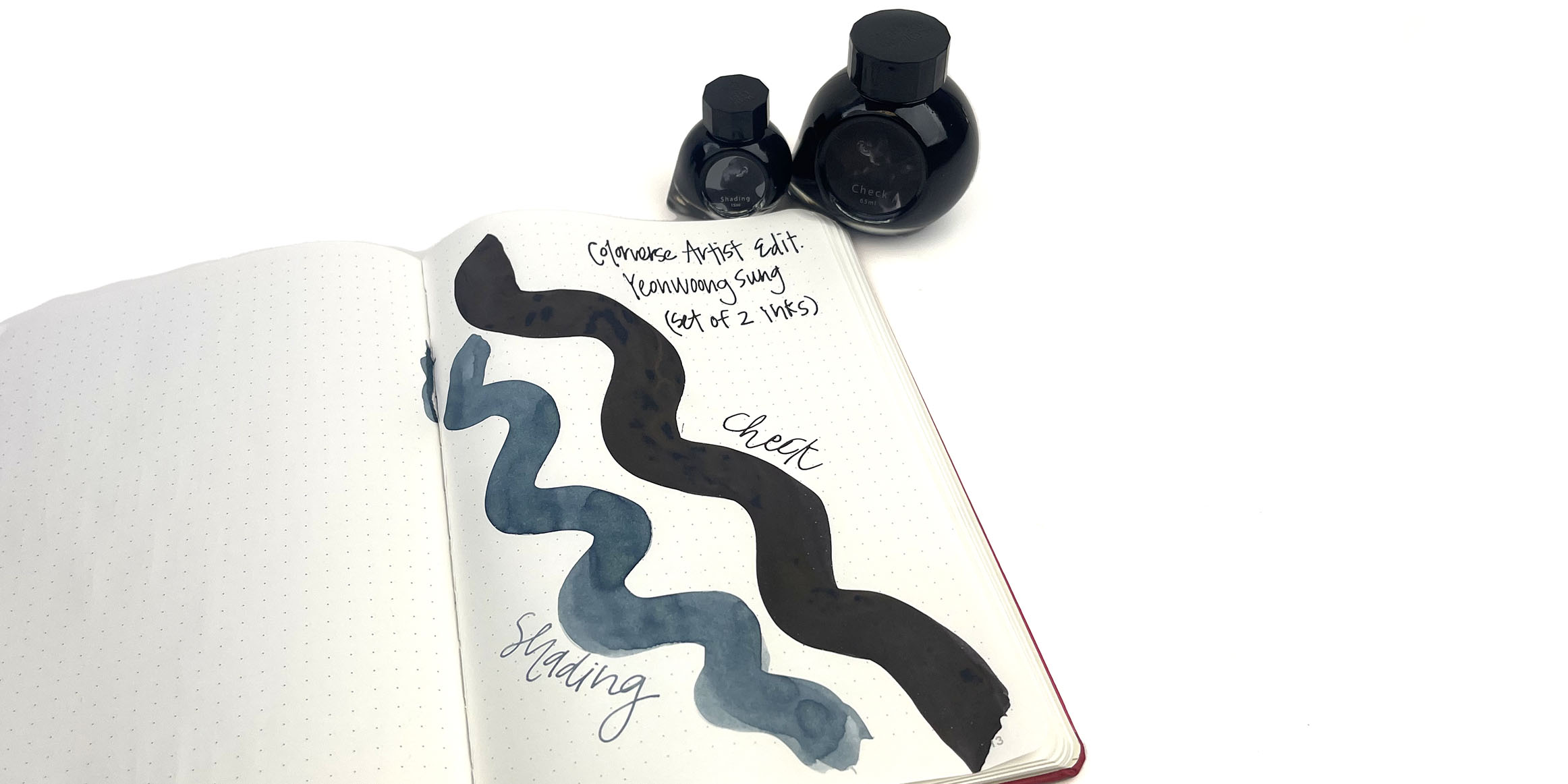 Colorverse Check Ink Review: Artist Edit. Yeonwoong Sung Set - Pen Chalet