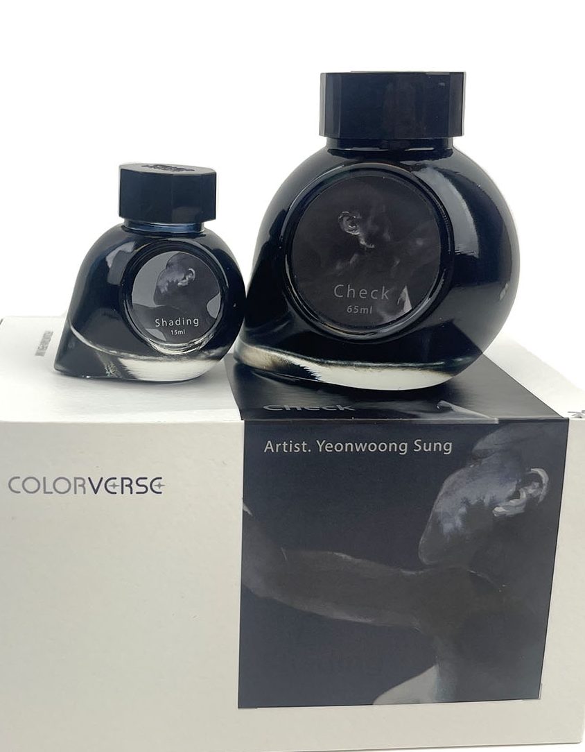 Colorverse Check Ink Review: Artist Edit. Yeonwoong Sung Set - Pen Chalet