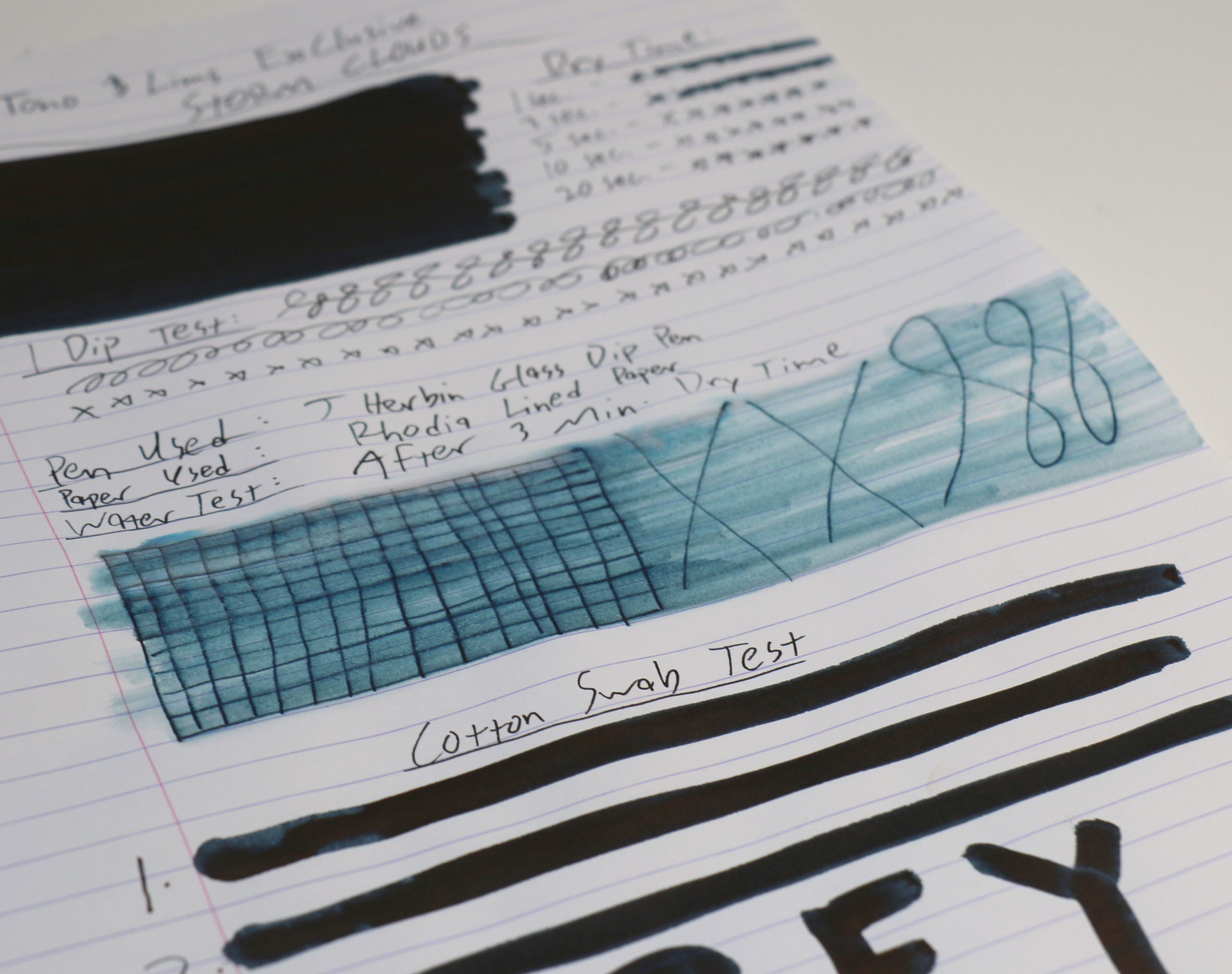 Tono and Lims Storm Cloud Ink Review: Exclusive January 2025 Ink ...