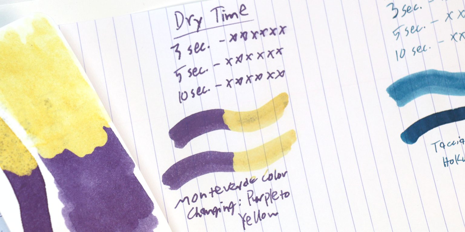 Fast Drying Fountain Pen Inks: Which Ink Dries the Quickest? - Pen Chalet
