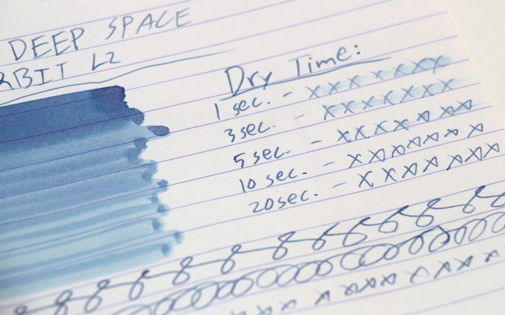 Tono & Lims Orbit L2 Ink Review: a Stand Out "Light" Ink - Pen Chalet