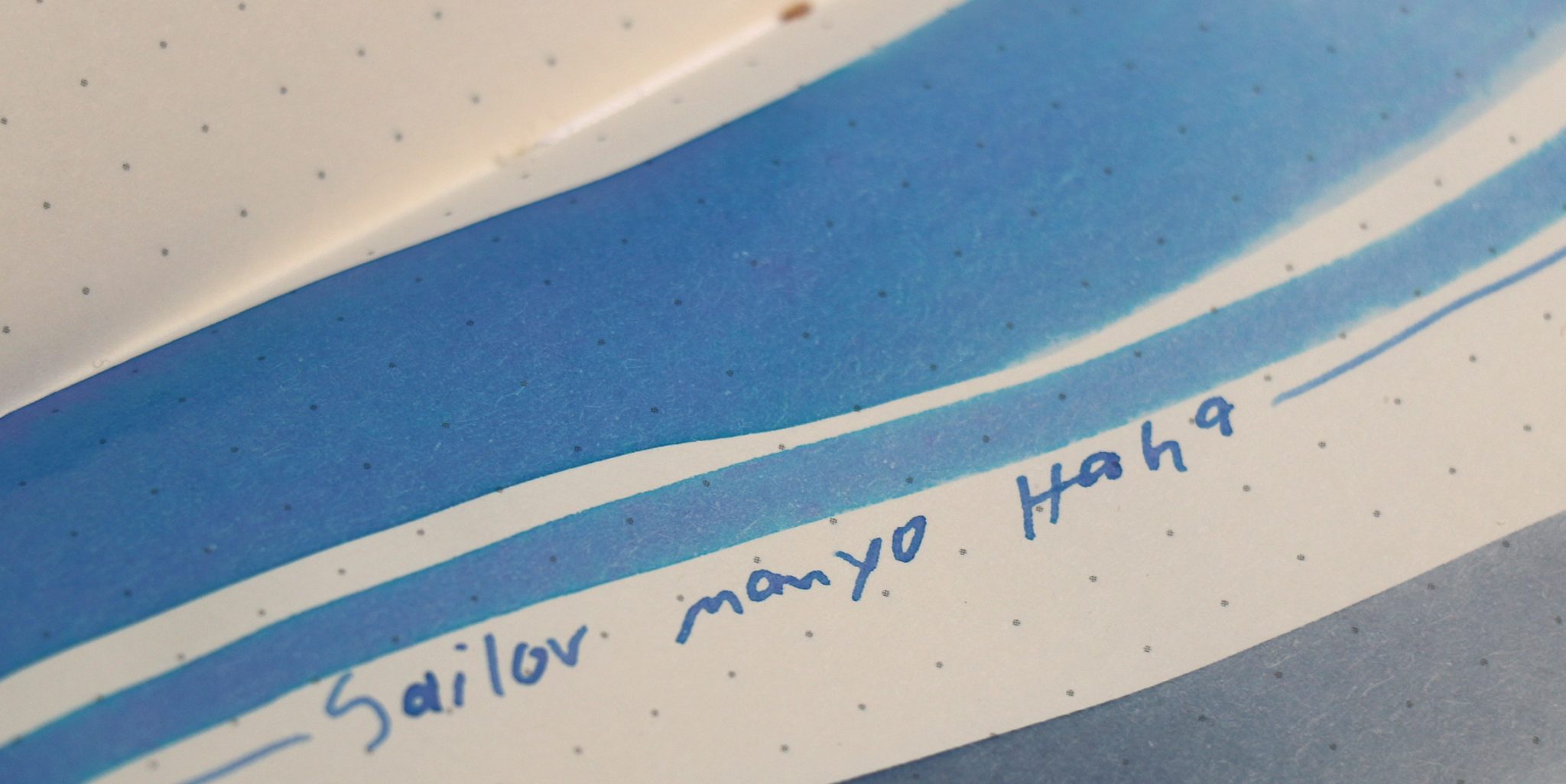 Best Blue Fountain Pen Inks: Pen Chalet Staff Favorites Side-by-Side ...