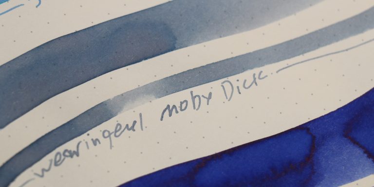 Best Blue Fountain Pen Inks: Pen Chalet Staff Favorites Side-by-Side ...