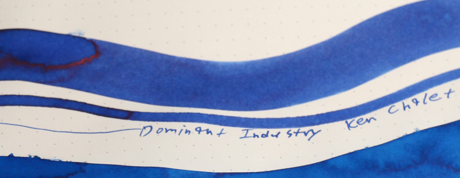 Best Blue Fountain Pen Inks: Pen Chalet Staff Favorites Side-by-Side ...