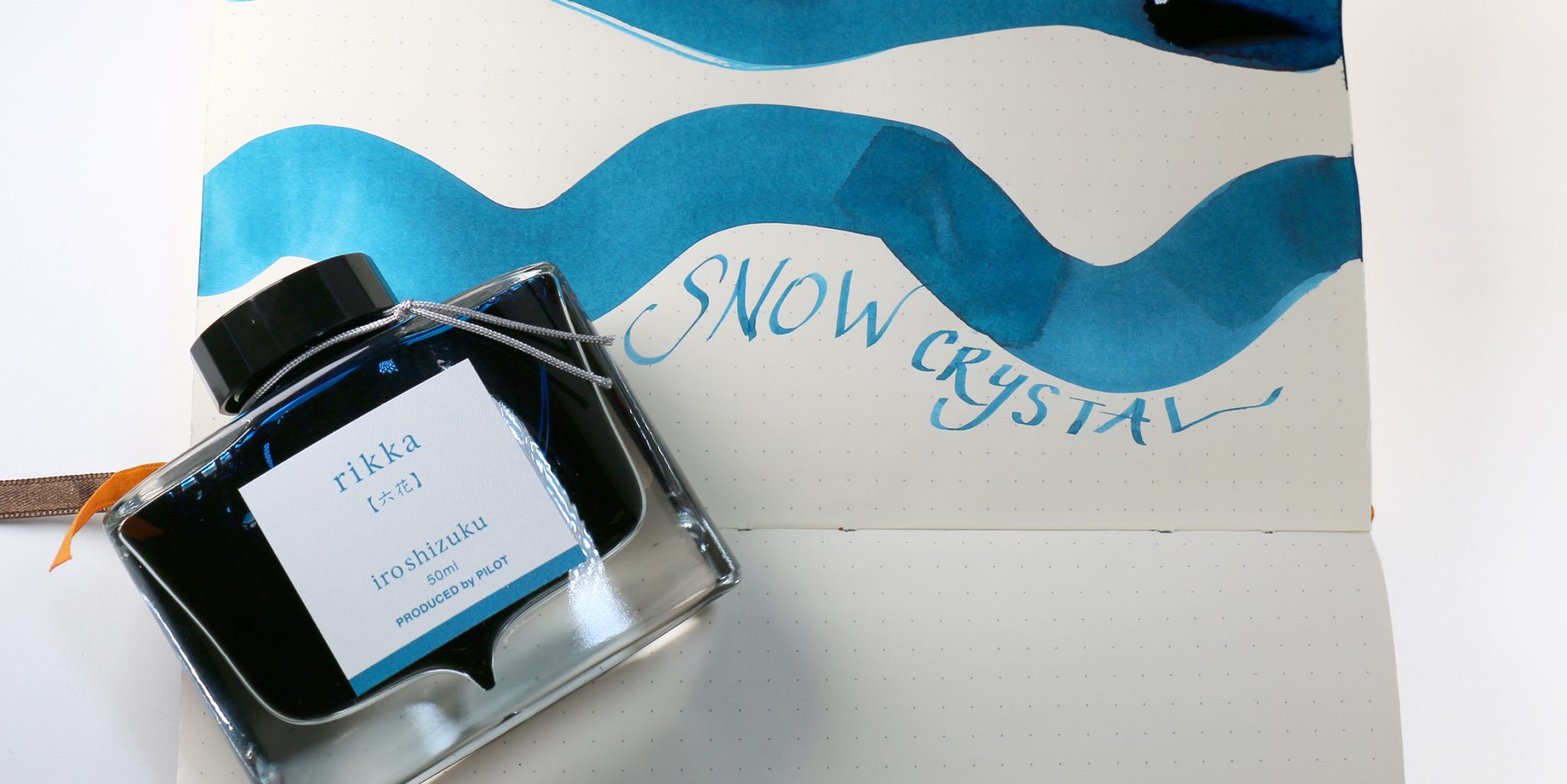 Pilot Iroshizuku Snow Crystal Ink Review | Winter-Inspired Ink - Pen Chalet