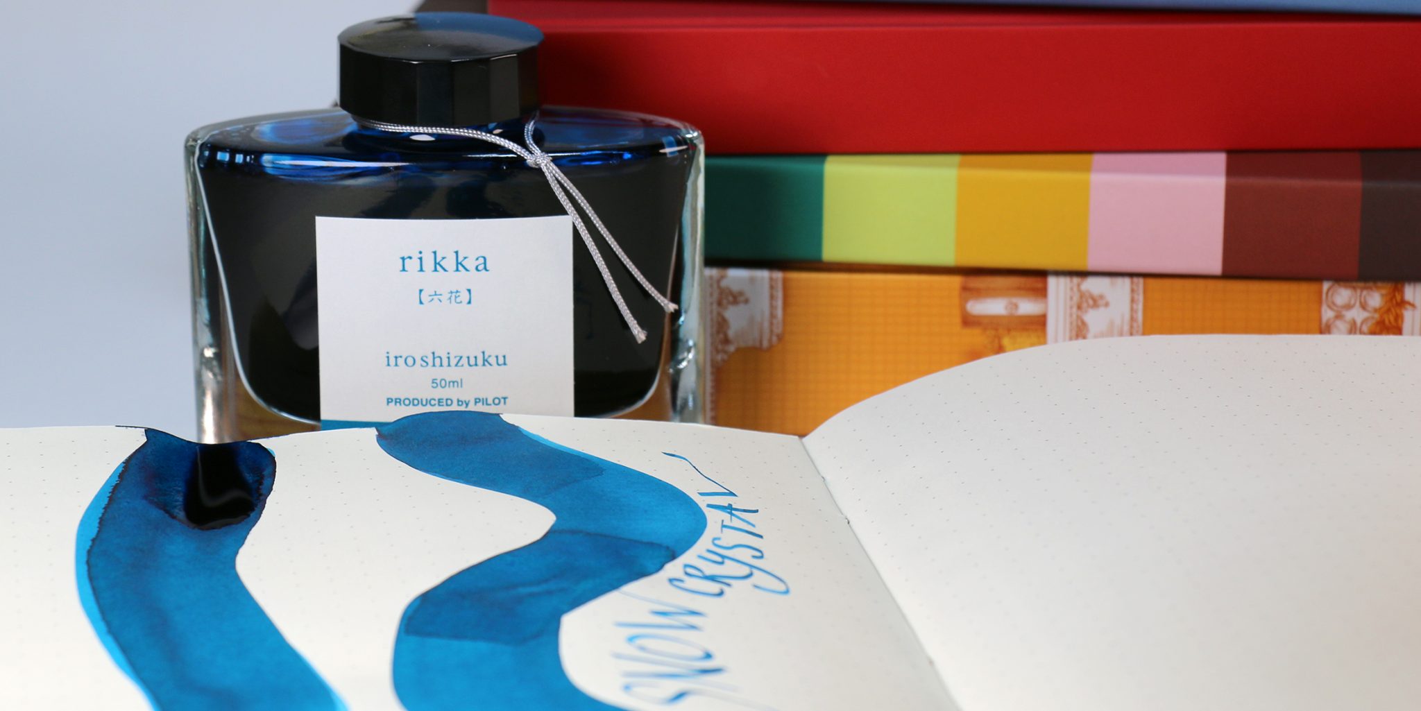 Pilot Iroshizuku Snow Crystal Ink Review | Winter-Inspired Ink - Pen Chalet