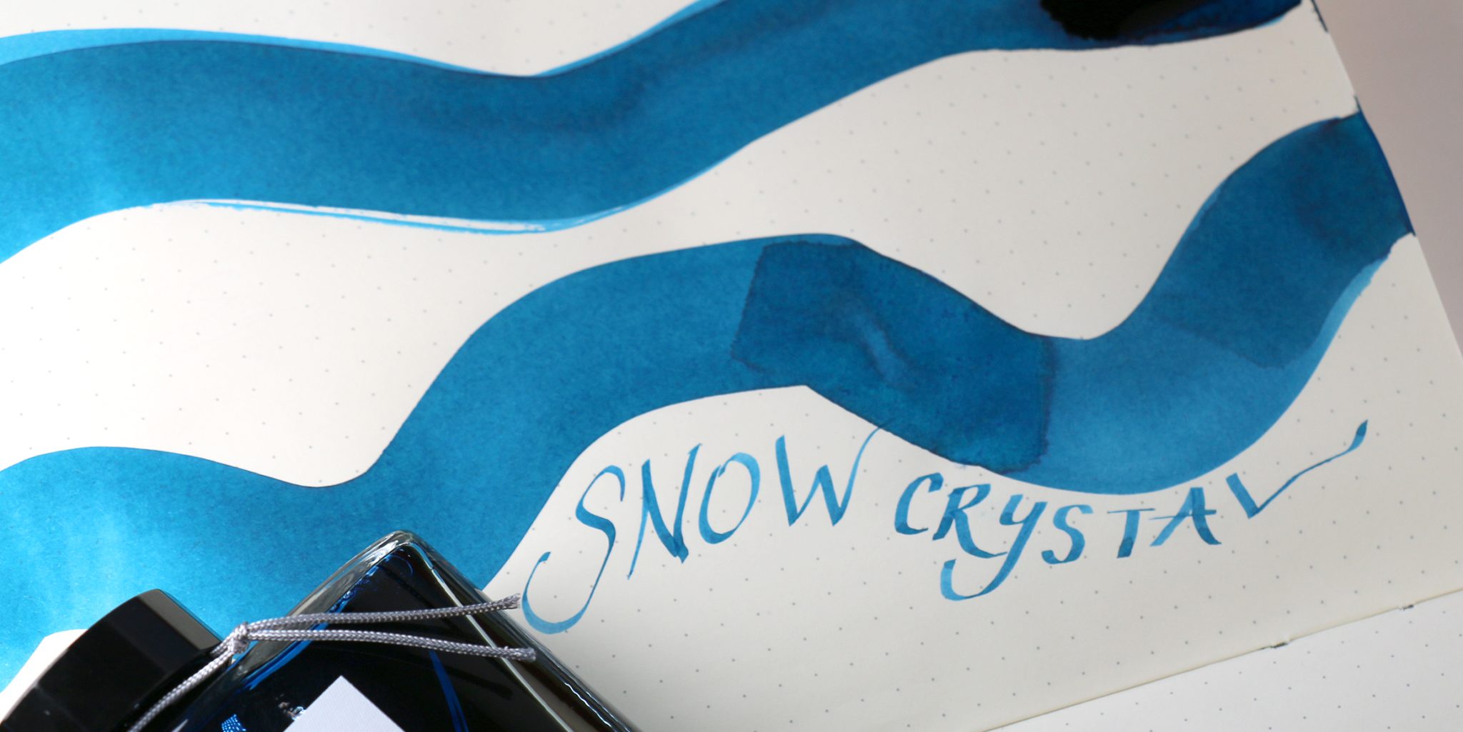Pilot Iroshizuku Snow Crystal Ink Review | Winter-Inspired Ink - Pen Chalet
