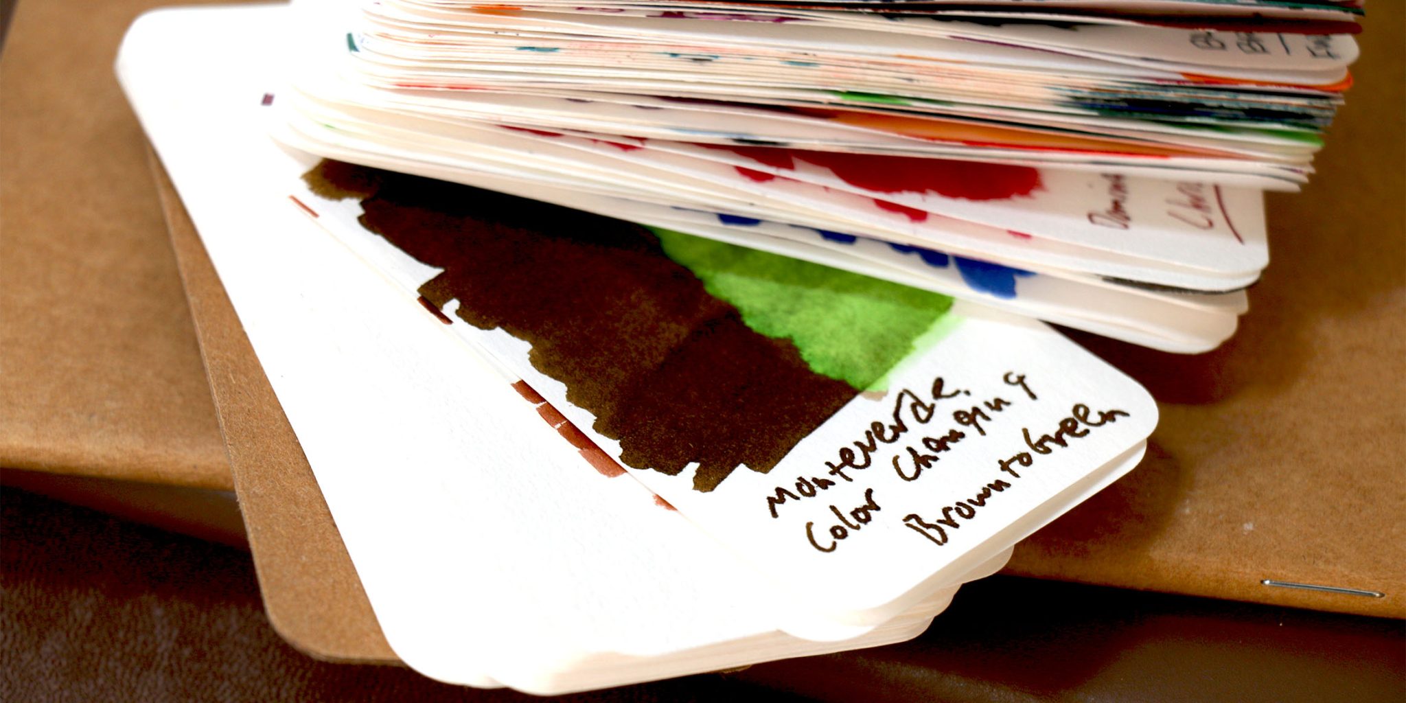 Brown Fountain Pen Ink Comparison: Chestnut, Umber, and Brown Inks ...
