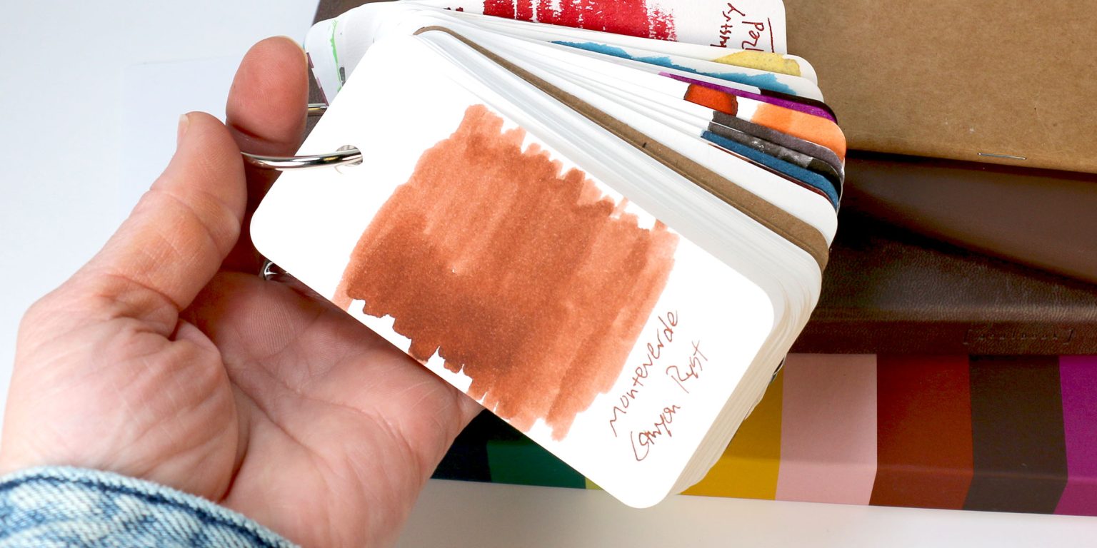 Brown Fountain Pen Ink Comparison: Chestnut, Umber, and Brown Inks ...