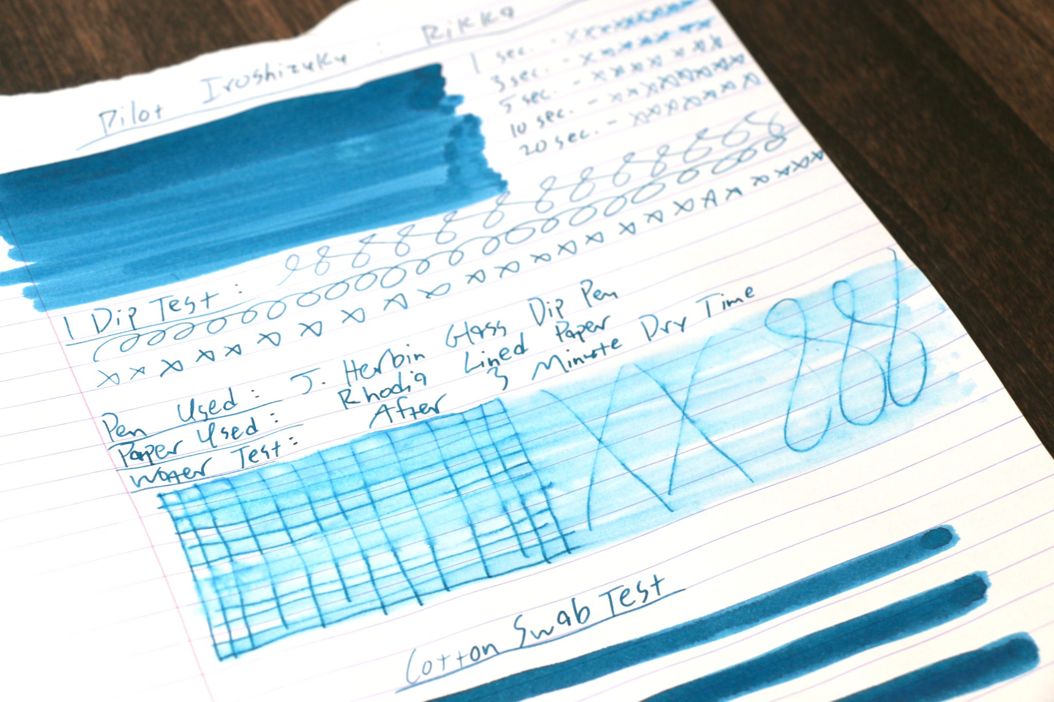 Pilot Iroshizuku Snow Crystal Ink Review | Winter-Inspired Ink - Pen Chalet
