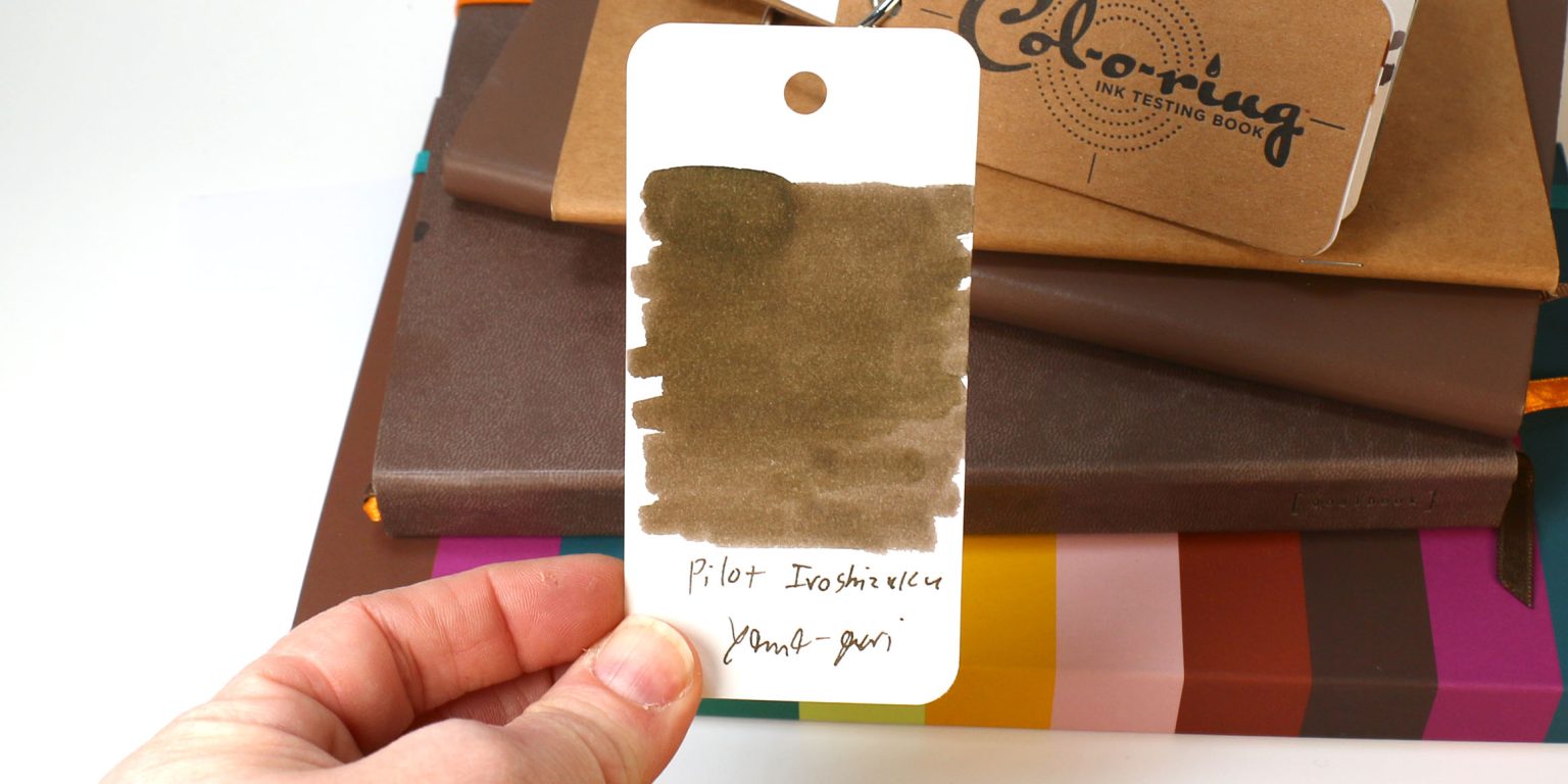 Brown Fountain Pen Ink Comparison: Chestnut, Umber, and Brown Inks ...