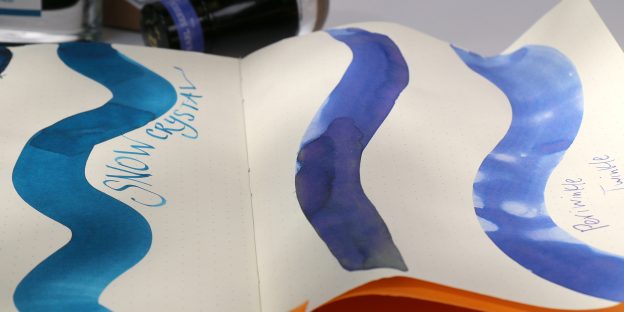 Snow Crystal vs Periwinkle Twinkle Ink: Reader-Requested Comparison ...