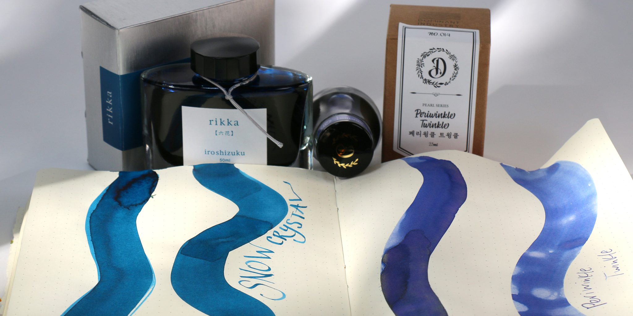 Snow Crystal vs Periwinkle Twinkle Ink: Reader-Requested Comparison ...