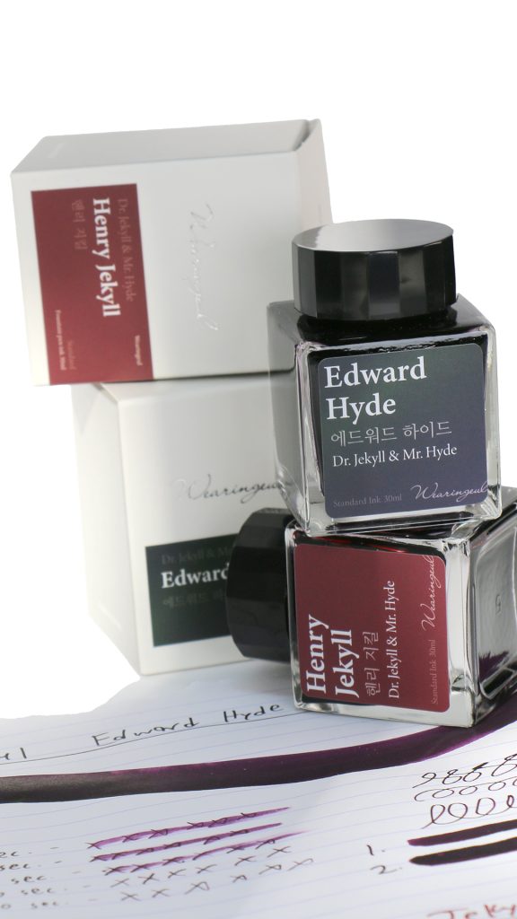 Wearingeul Jekyll and Hyde Inks Review | Dual Personalities in Ink ...