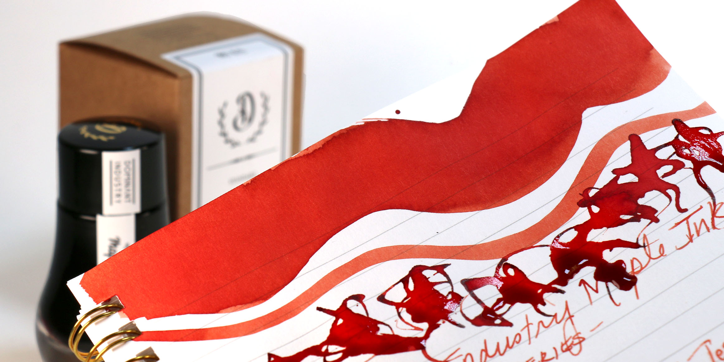 dominant industry maple ink review maple ink swatches - Pen Chalet