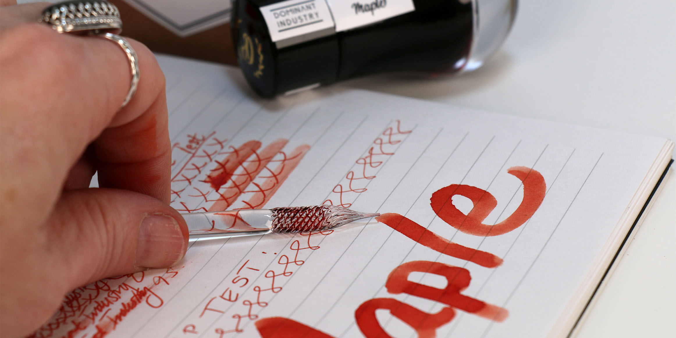 Dominant Industry Maple Ink Review: A Favorite Ink For Fall - Pen Chalet