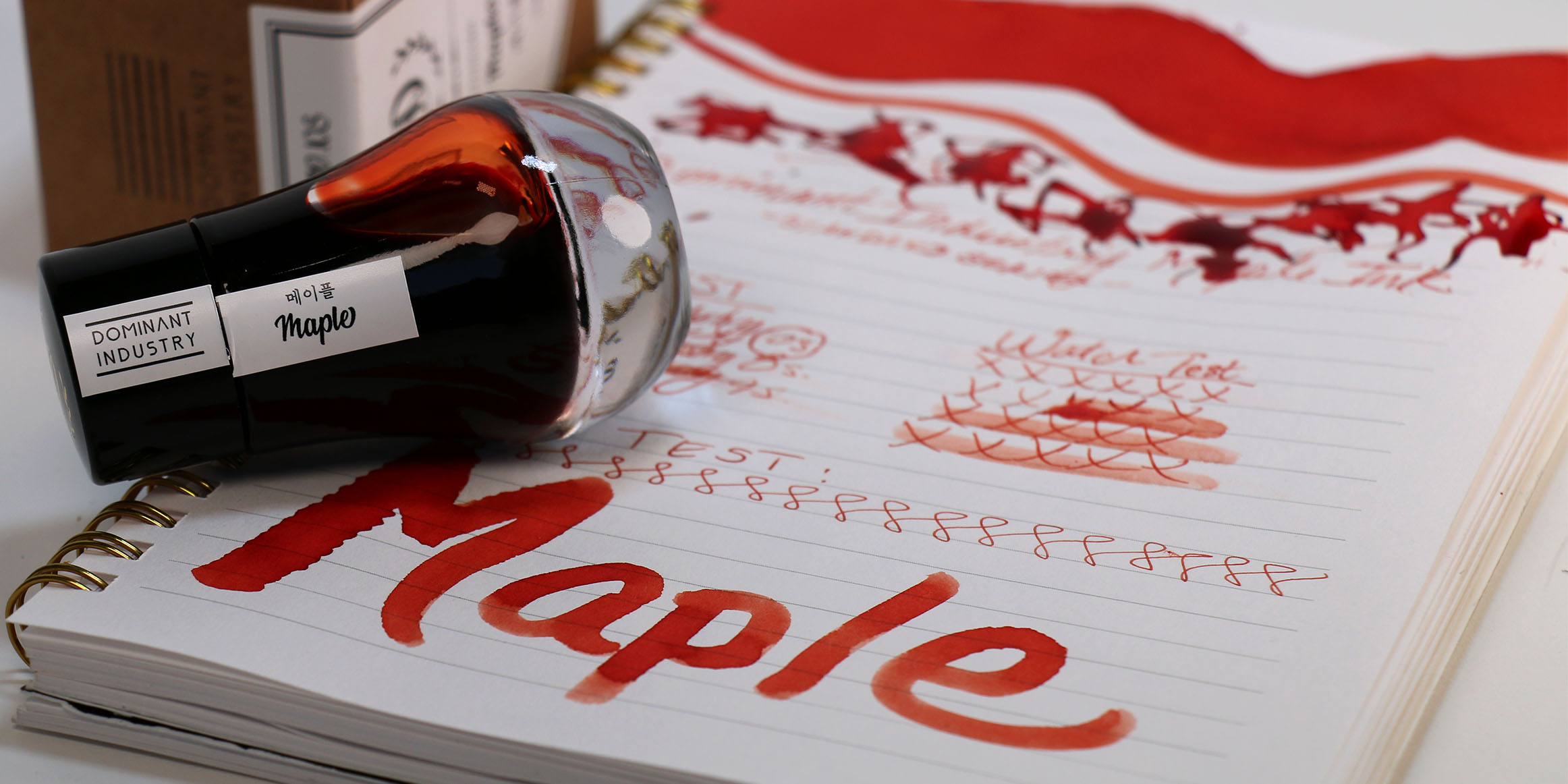 Dominant Industry Maple Ink Review: A Favorite Ink For Fall - Pen Chalet